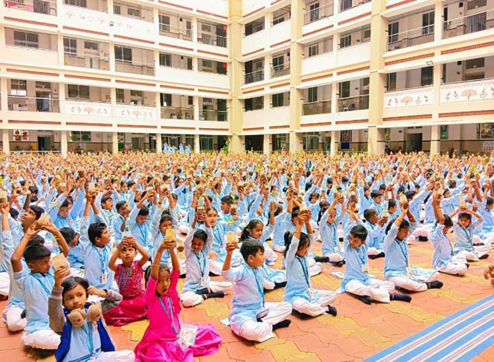 Panchakarya – Parisara Samrakshane Tulsi Plant Distribution in RVK ...