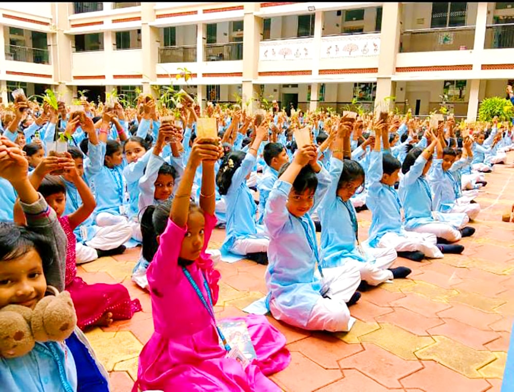 Panchakarya – Parisara Samrakshane Tulsi Plant Distribution in RVK ...